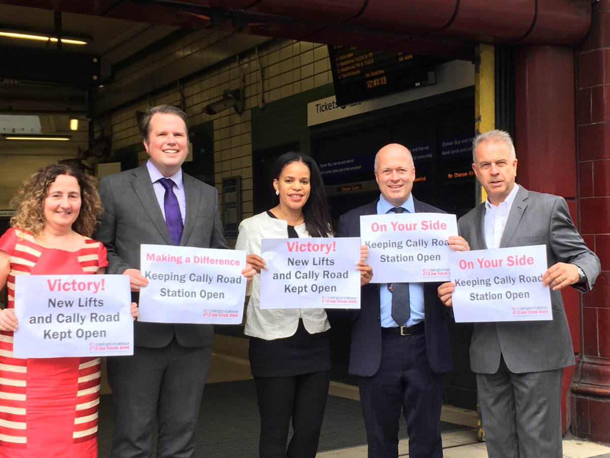 Labour Councillors representing Caledonian Ward in Islington (Paul ...
